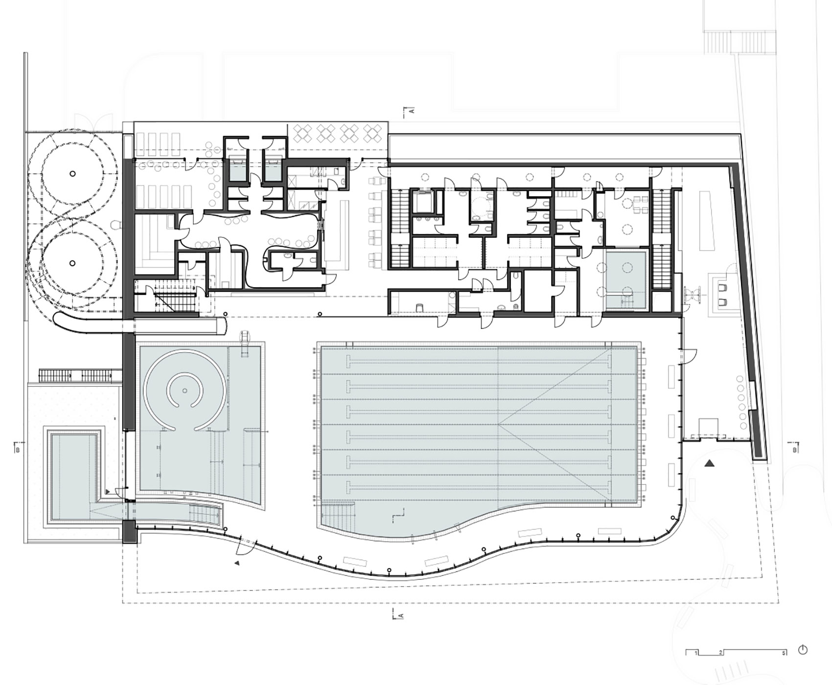 Louny Municipal Swimming Hall by dkarchitekti - 谷德设计网