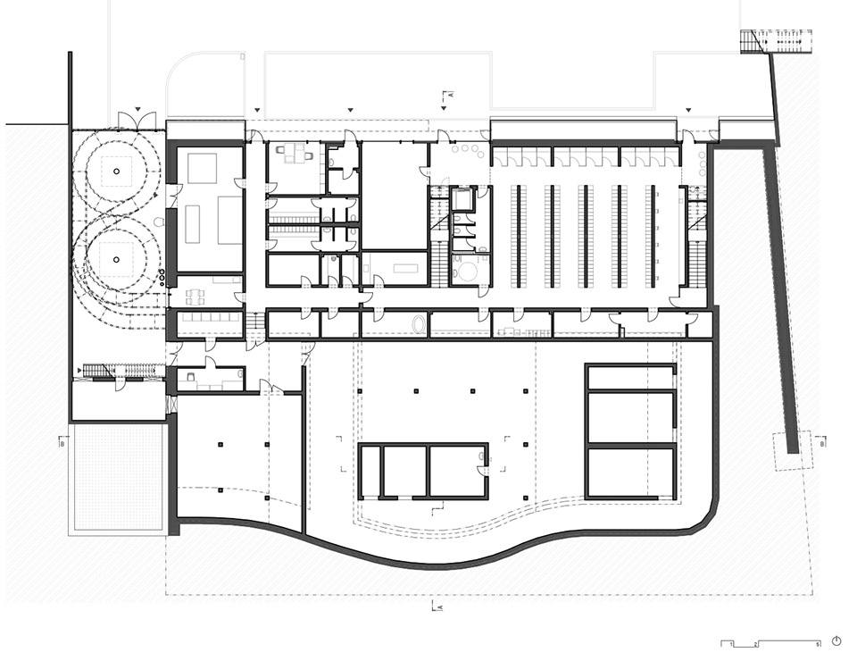 Louny Municipal Swimming Hall by dkarchitekti - 谷德设计网