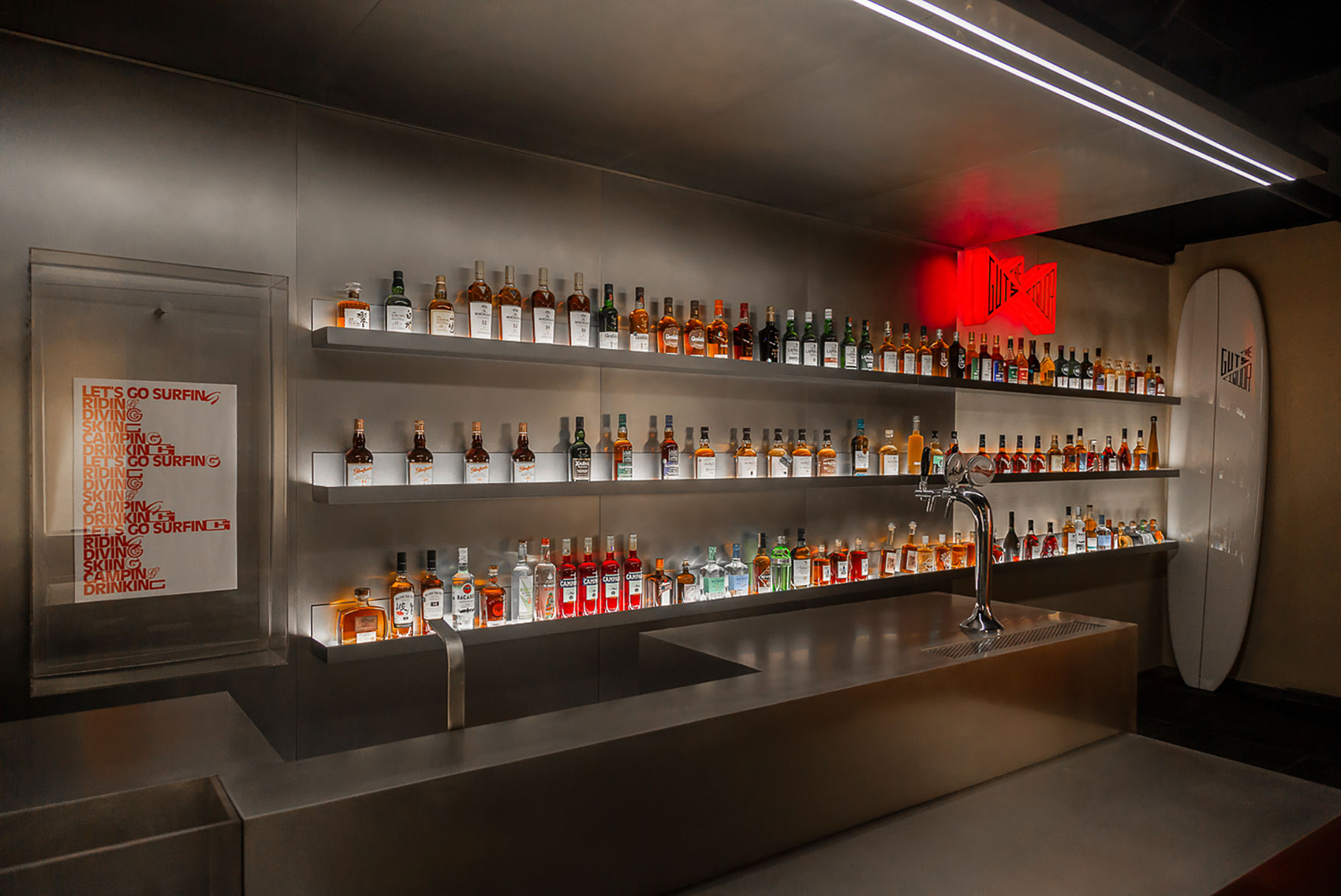 GUTS Bar, China by ZUOMODESIGN - 谷德设计网