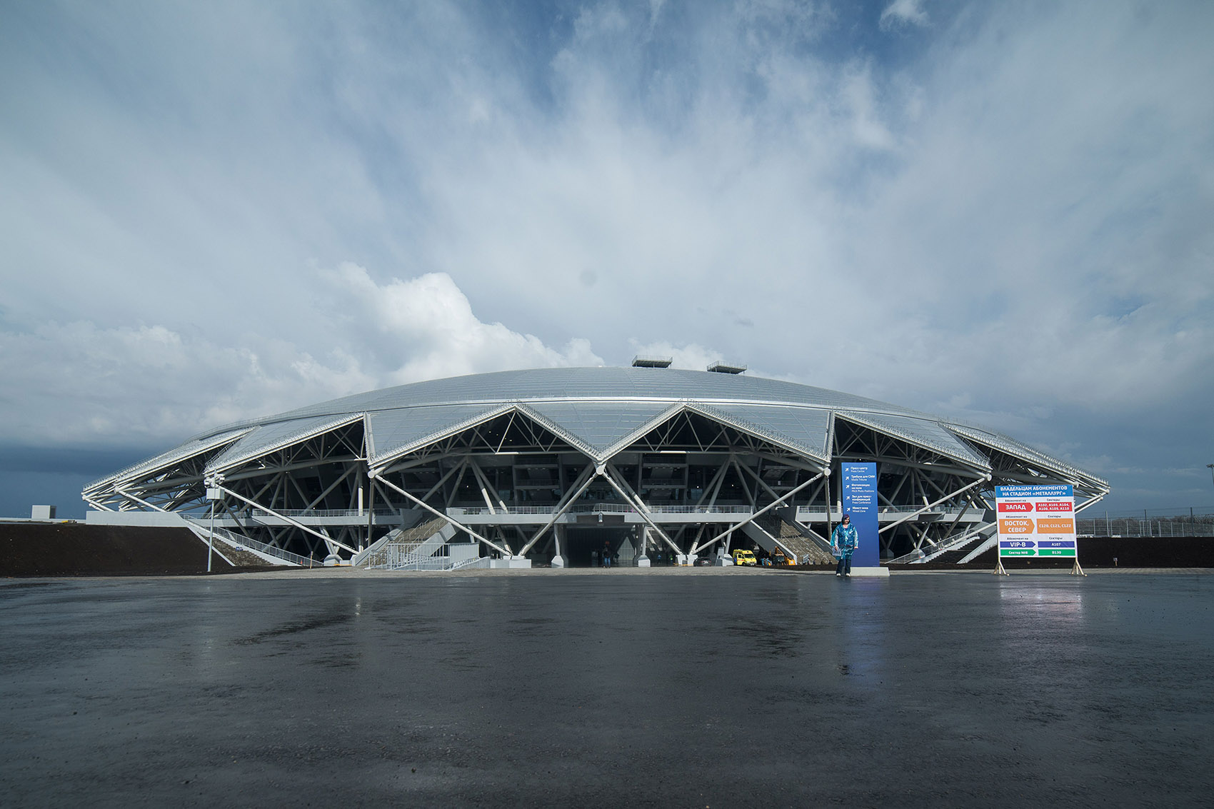 Football Stadium Samara-Arena by PI ARENA - 谷德设计网