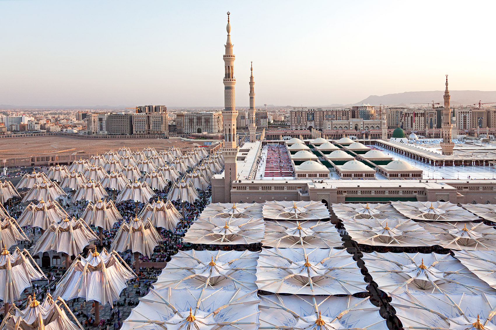 Madinah Piazza Shading Project by SL Rasch - 谷德设计网
