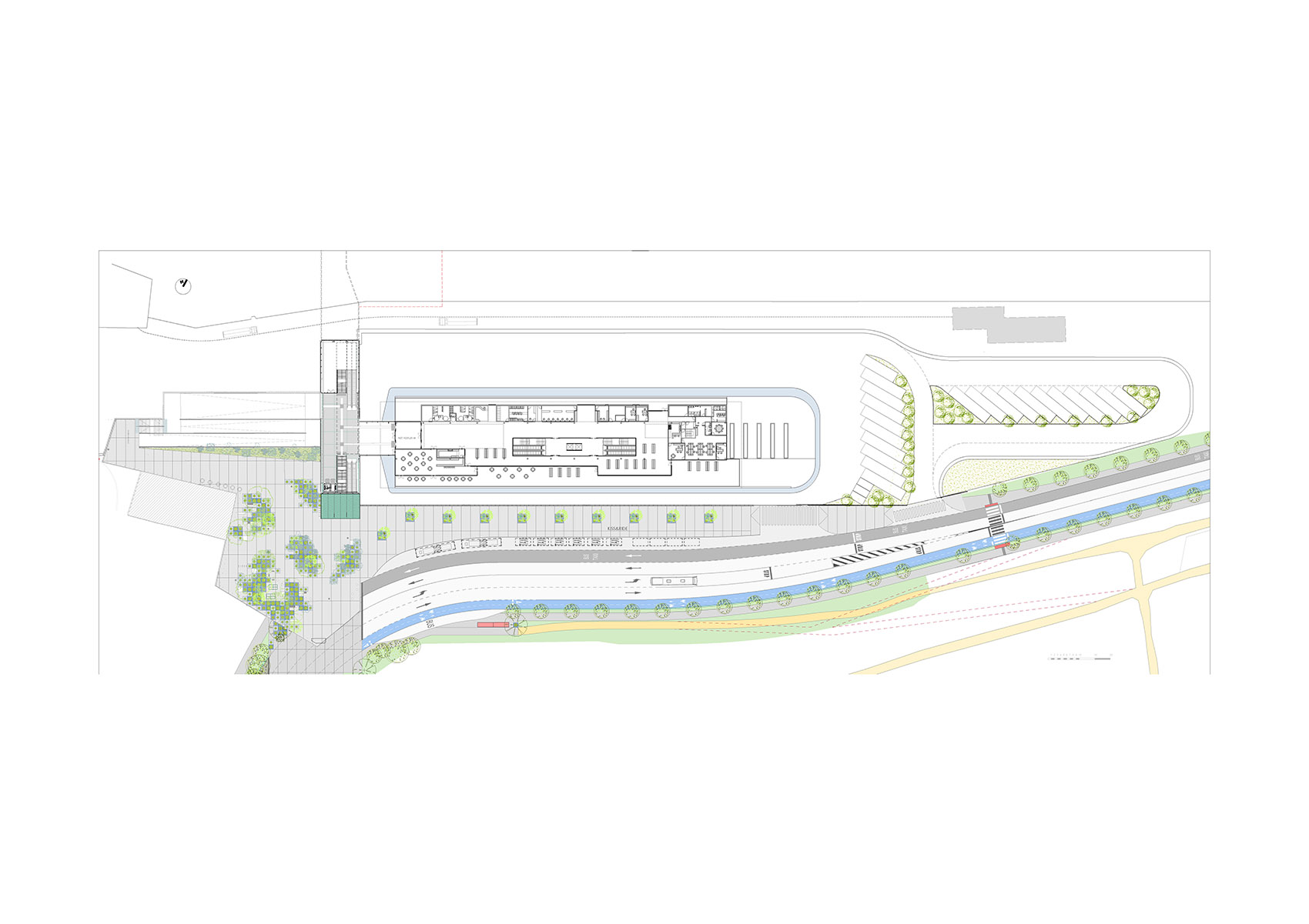 Bus Station integrated in the Santiago de Compostela Intermodal Station ...