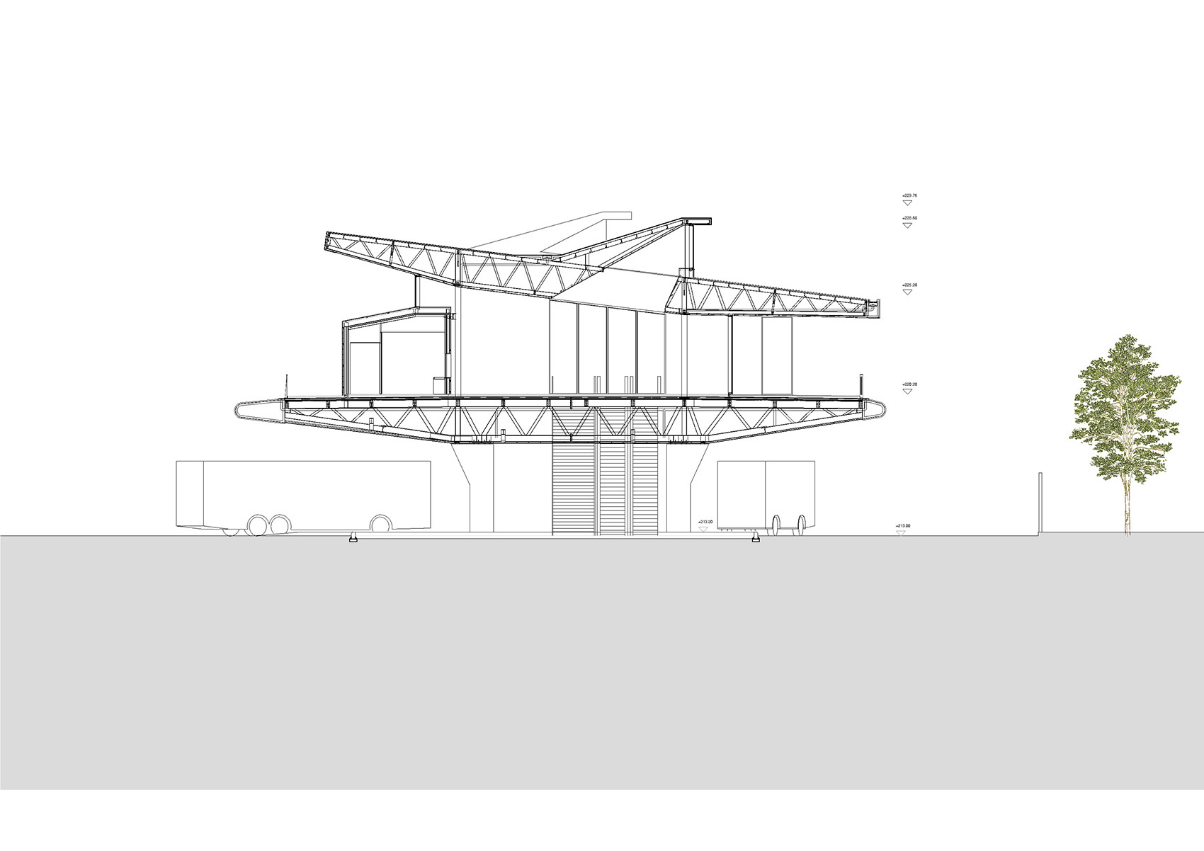 Bus Station integrated in the Santiago de Compostela Intermodal Station ...