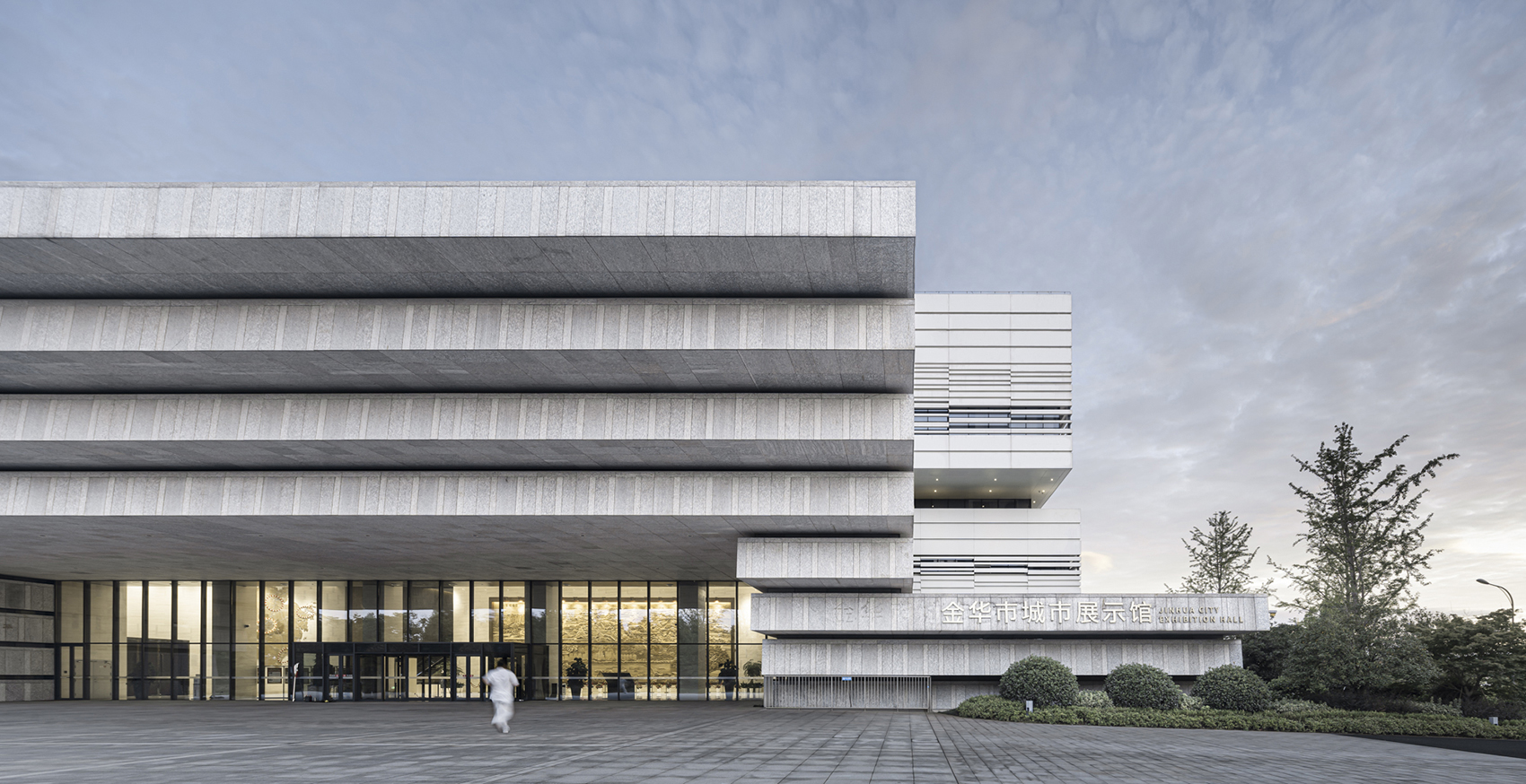 Jinhua Light Cultural Plaza, China by DDB Architects Shanghai + ZHEJIANG PROVINCE INSTITUTE OF ...