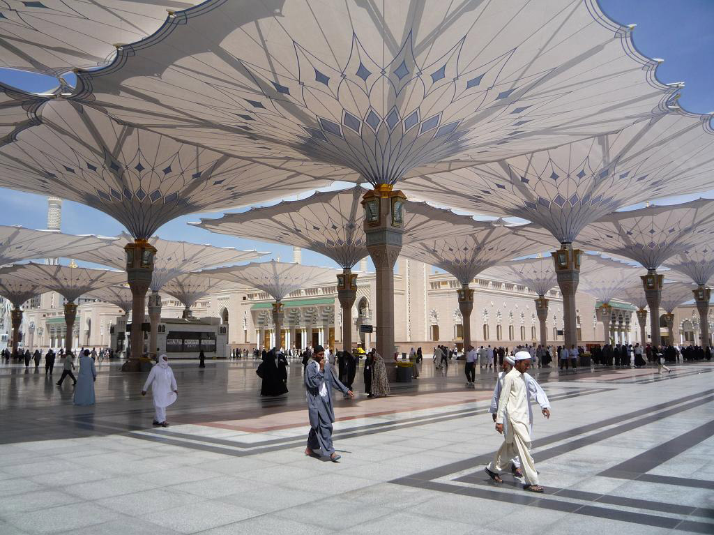 Madinah Piazza Shading Project by SL Rasch - 谷德设计网