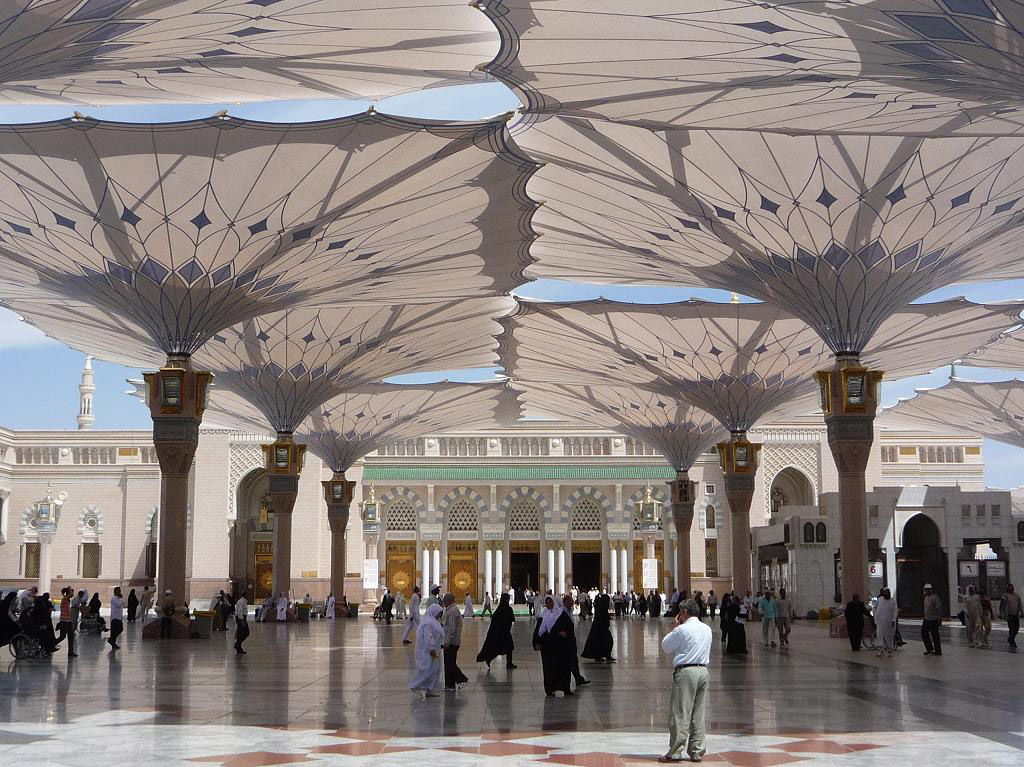 Madinah Piazza Shading Project by SL Rasch - 谷德设计网