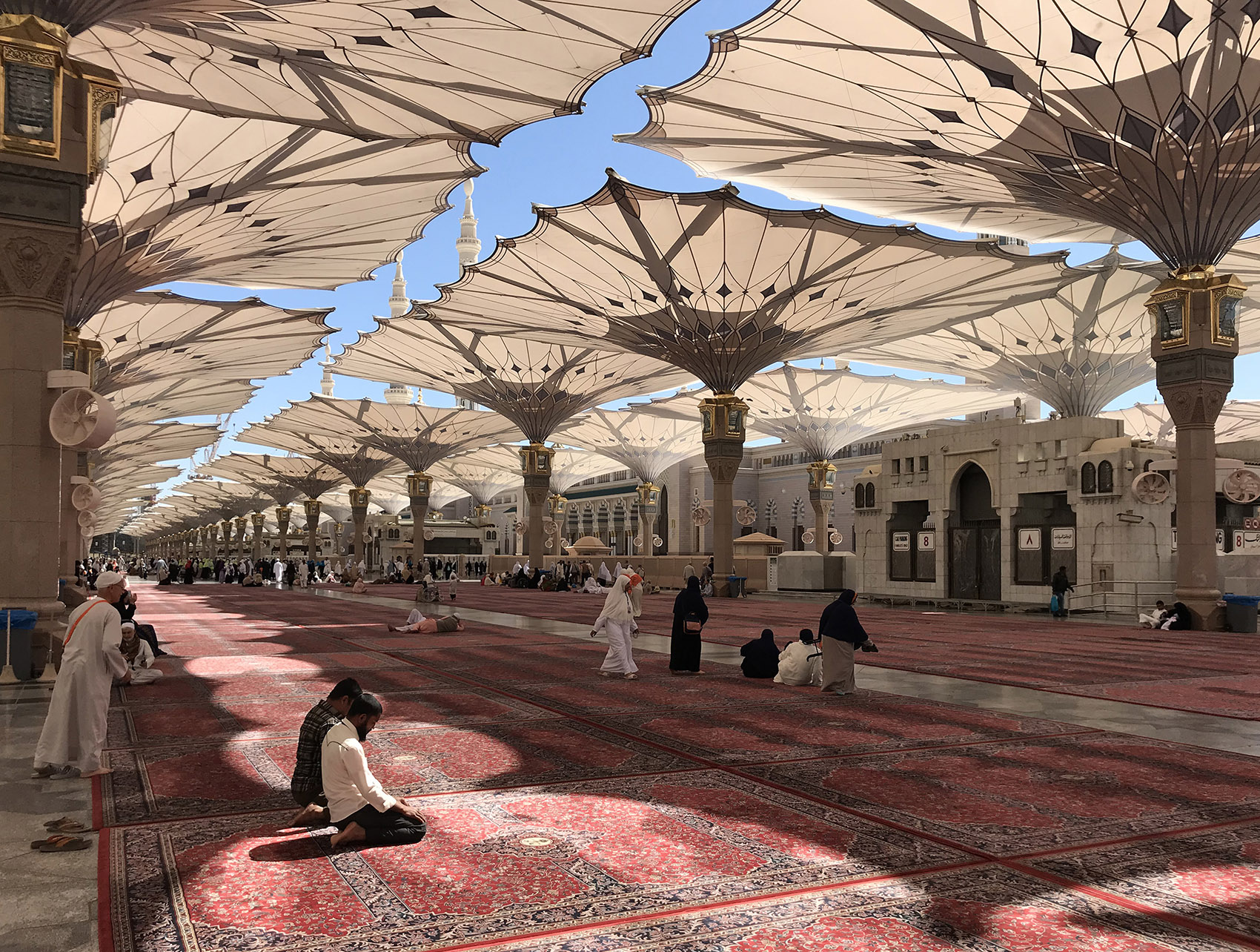 Madinah Piazza Shading Project by SL Rasch - 谷德设计网