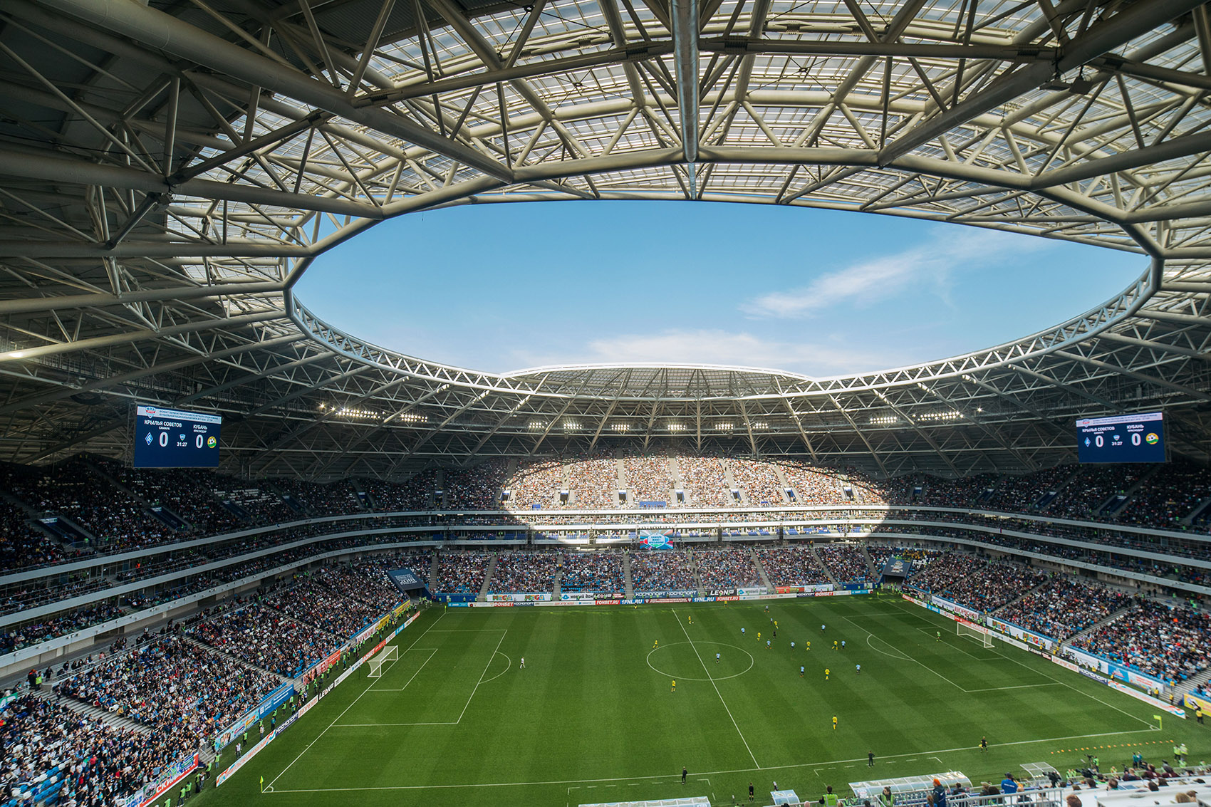 Football Stadium Samara-Arena by PI ARENA - 谷德设计网