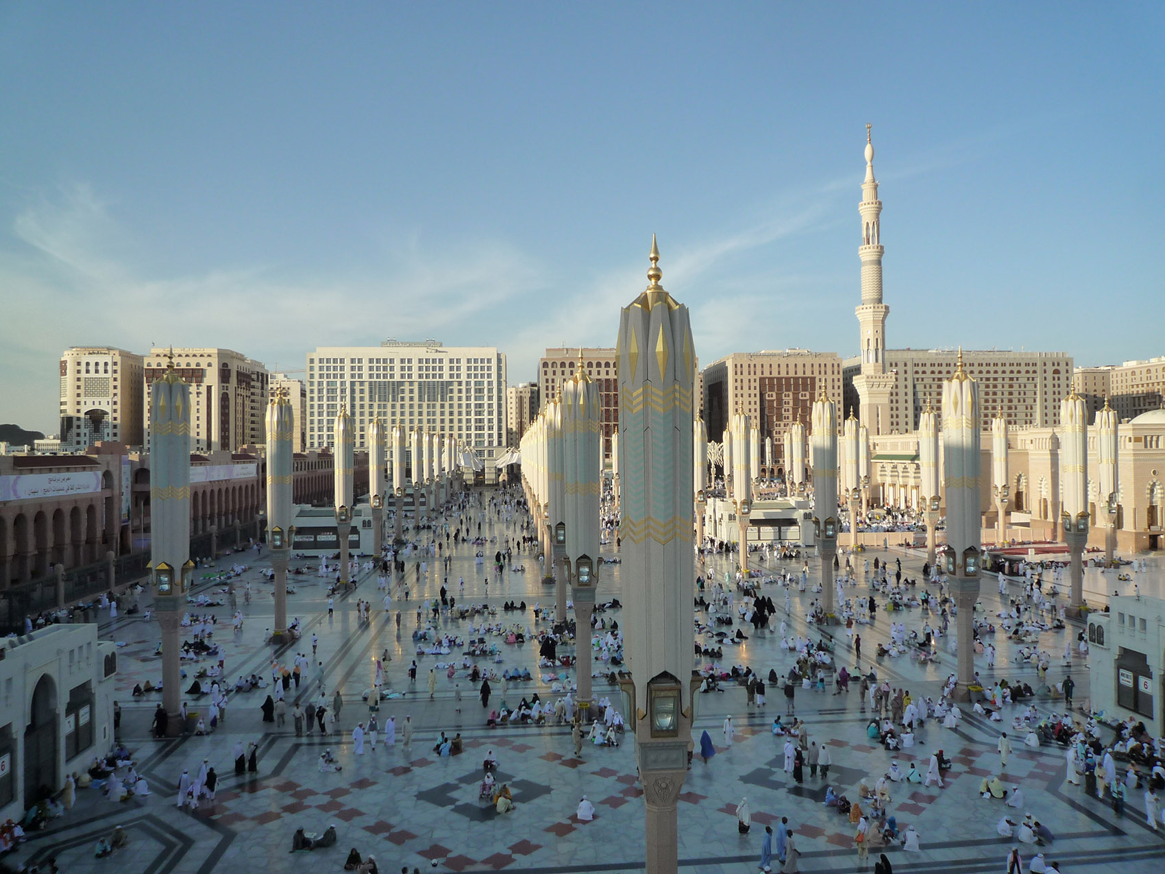 Madinah Piazza Shading Project by SL Rasch - 谷德设计网