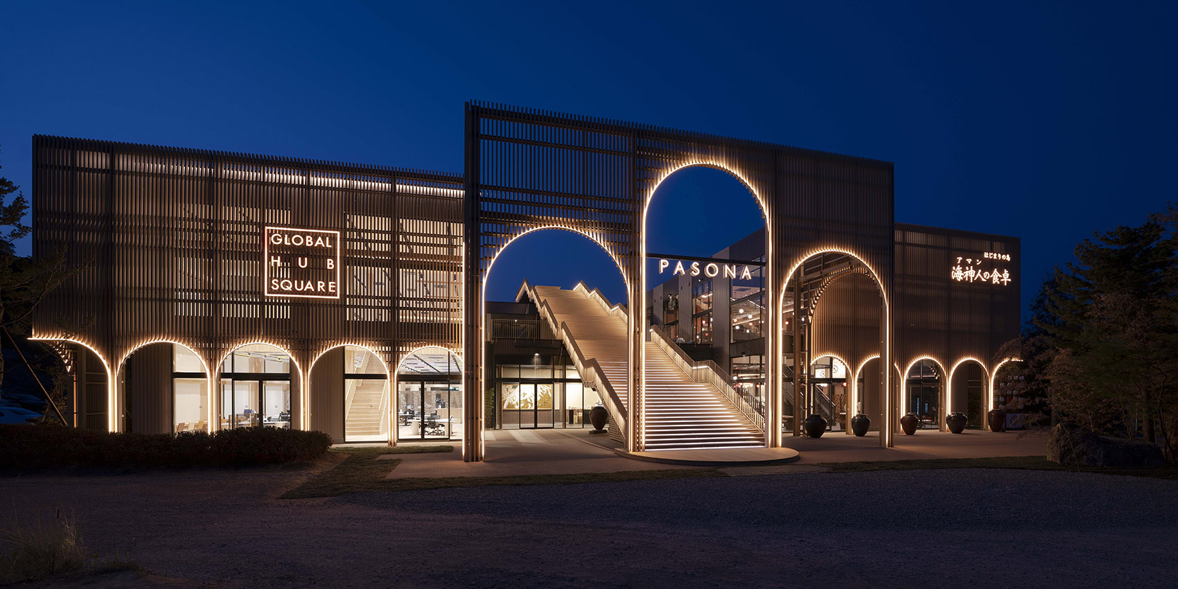 Global Hub Square, Japan by the design labo inc. - 谷德设计网