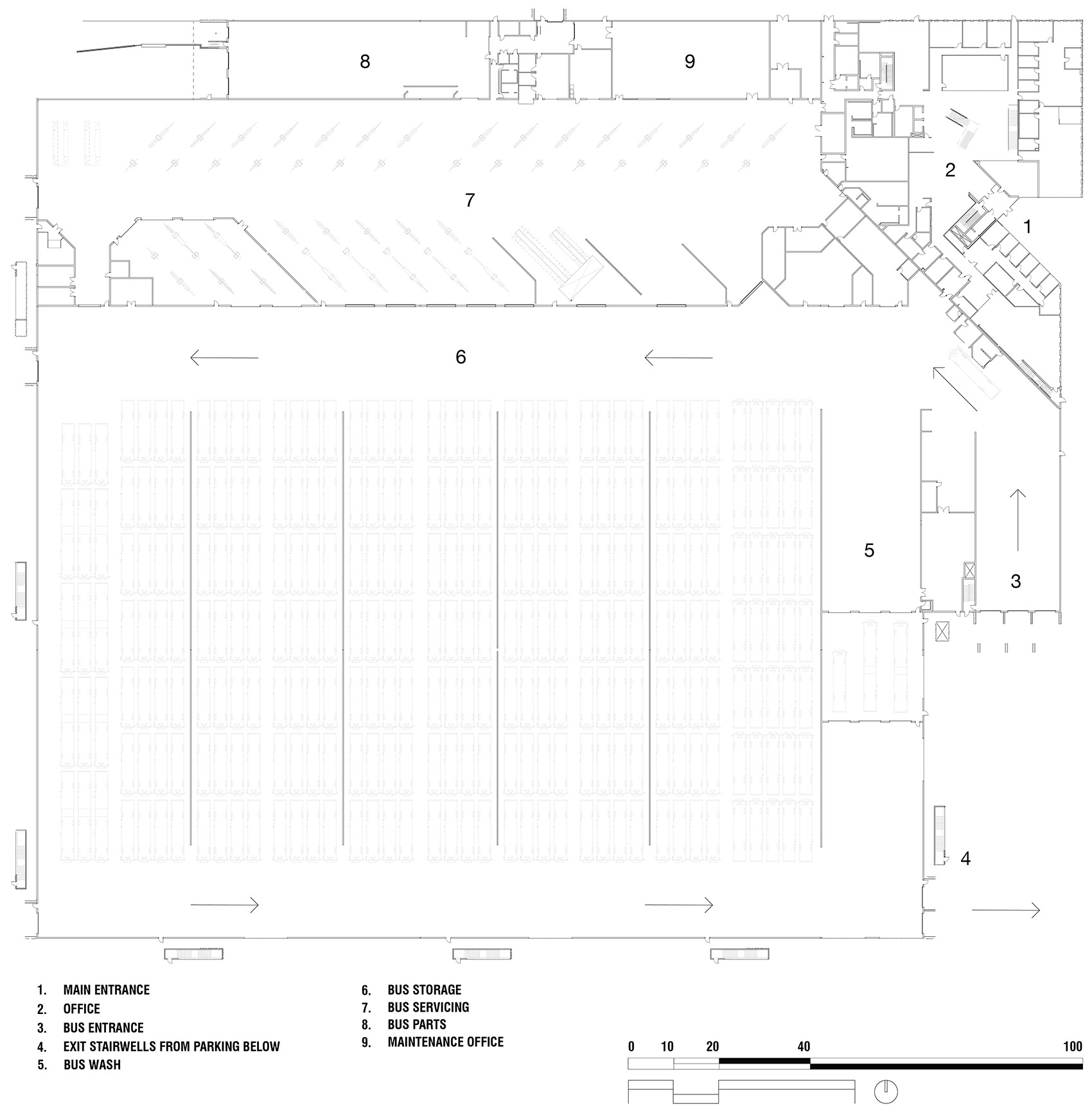 Kathleen Andrews Transit Garage by gh3* - 谷德设计网