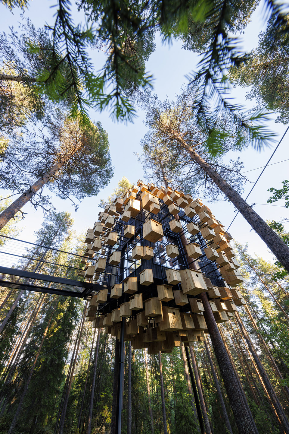 Biosphere at Treehotel, Sweden by BIG - 谷德设计网