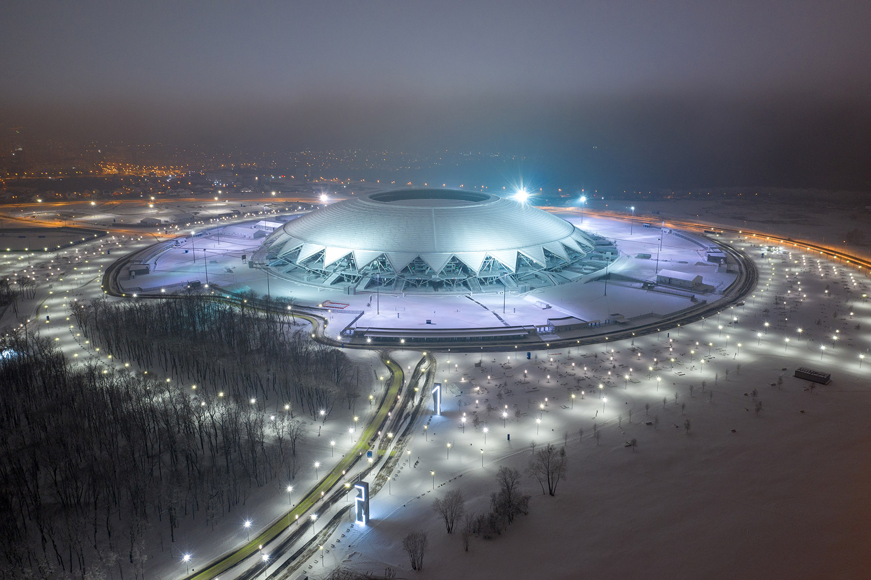 Football Stadium Samara-Arena by PI ARENA - 谷德设计网