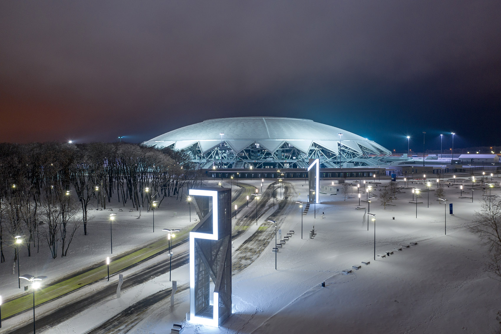 Football Stadium Samara-Arena by PI ARENA - 谷德设计网