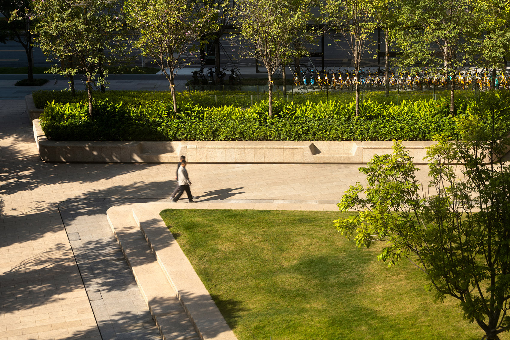 Hony Tower Landscape Design, Shenzhen by ASPECT Studios - 谷德设计网