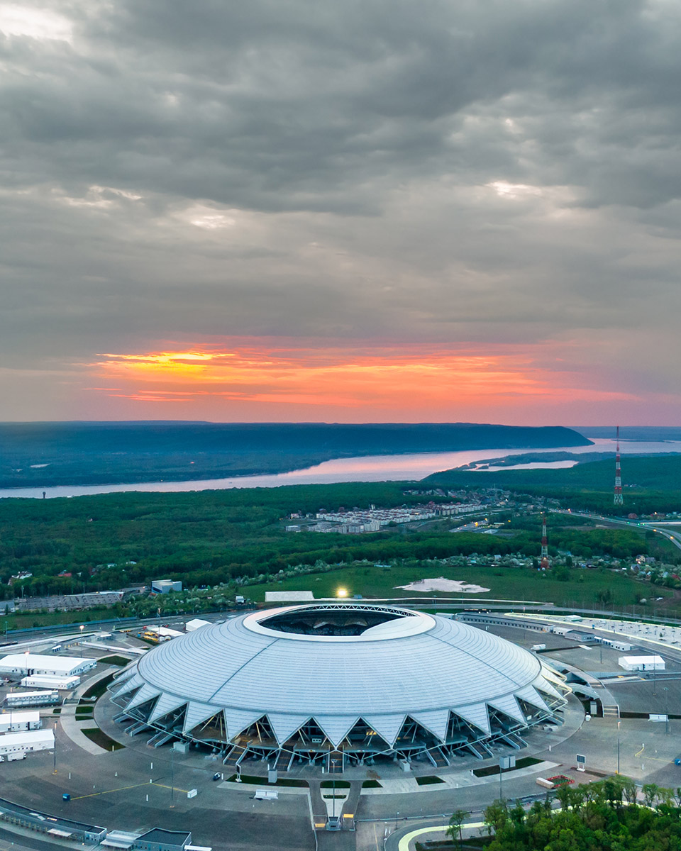 Football Stadium Samara-Arena by PI ARENA - 谷德设计网