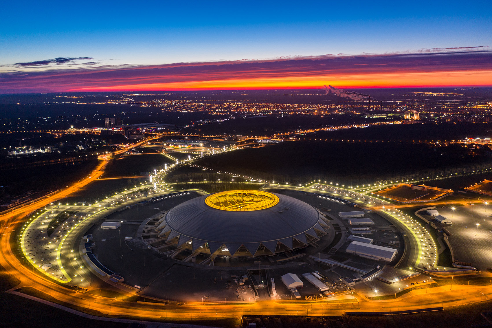Football Stadium Samara-Arena by PI ARENA - 谷德设计网