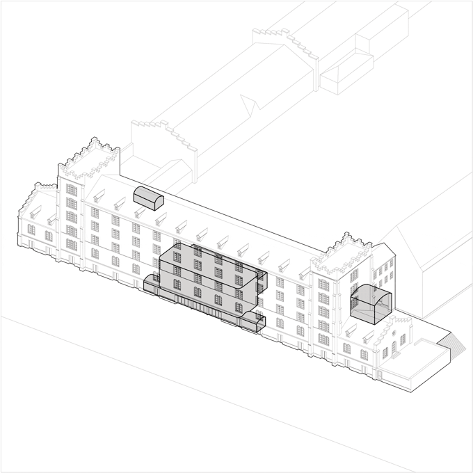 kHaus Basel: Transformation and refurbish of main building in Kaserne ...