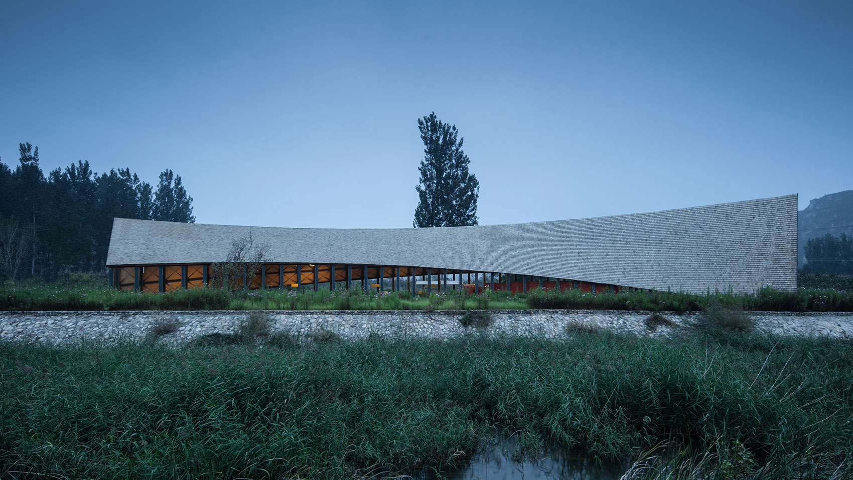 Zhixing Market and Lecture Hall in Tiangang Zhixing Village, Hebei ...
