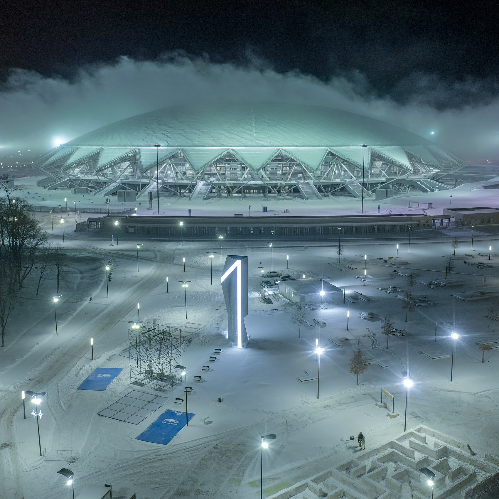 Football Stadium Samara-Arena by PI ARENA - 谷德设计网