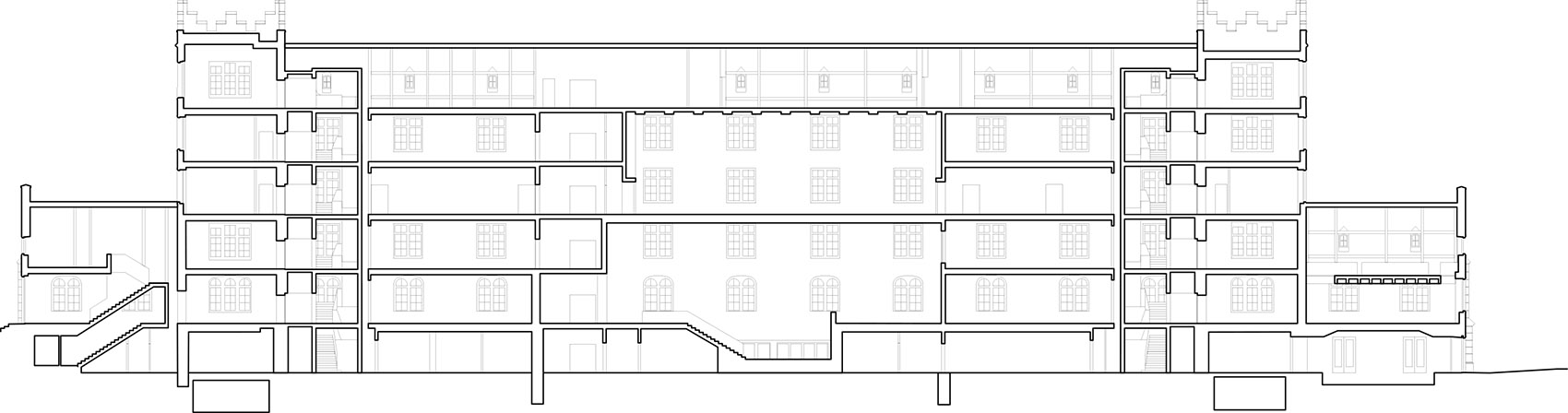 kHaus Basel: Transformation and refurbish of main building in Kaserne ...