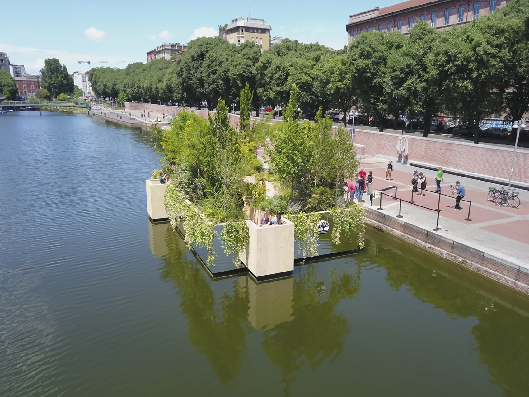 2022米兰设计周全新作品：漂浮的森林 / 博埃里建筑设计事务所 - 谷德设计网