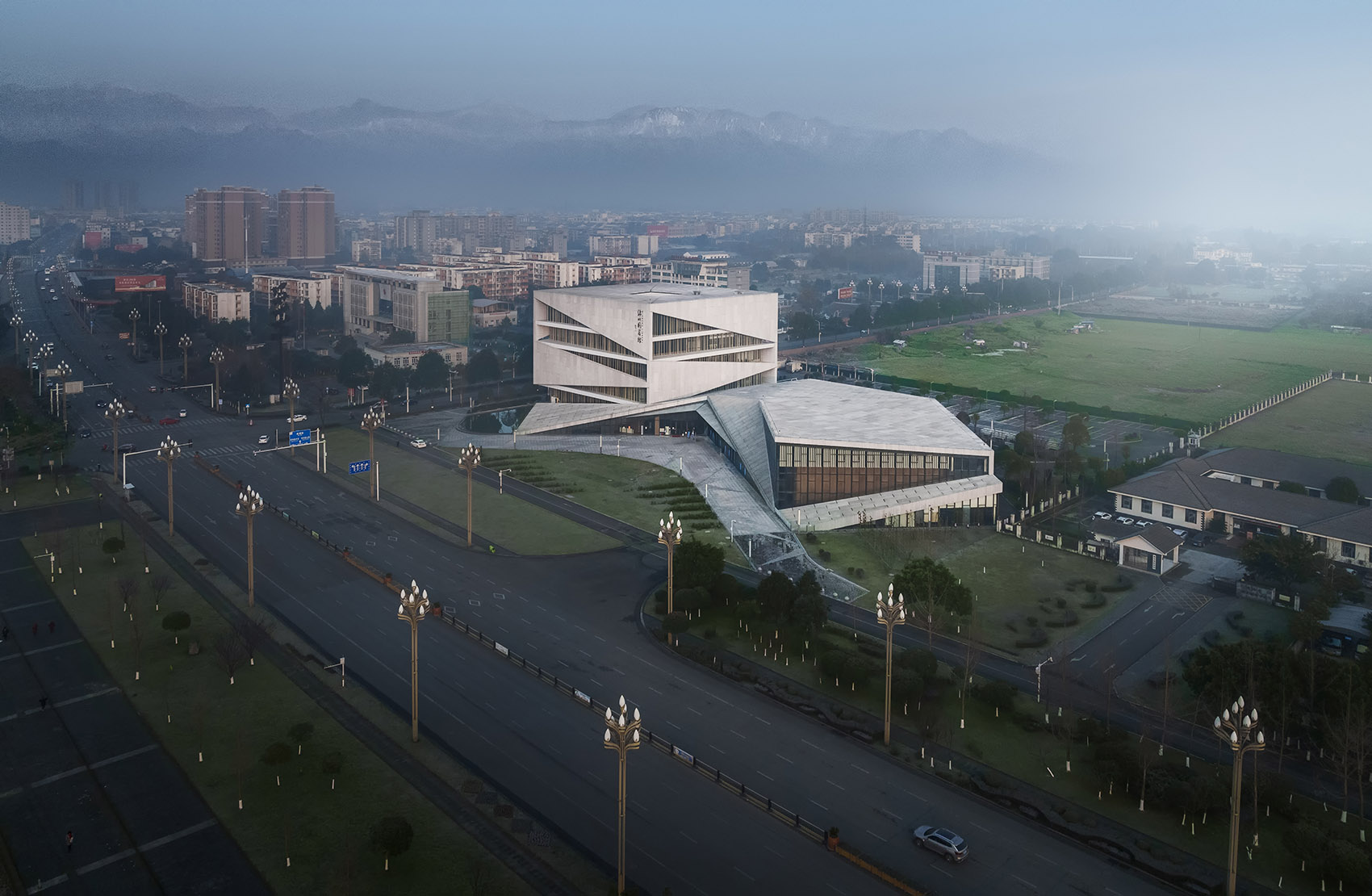 Mianzhu Library by China Southwest Architectural Design and Research ...