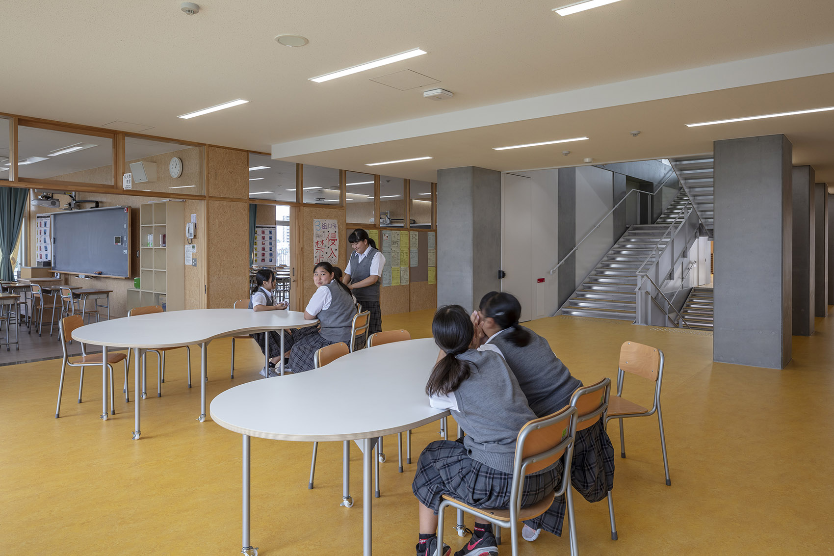 Tabata Junior High School by Coelacanth K&H Architects Inc. - 谷德设计网