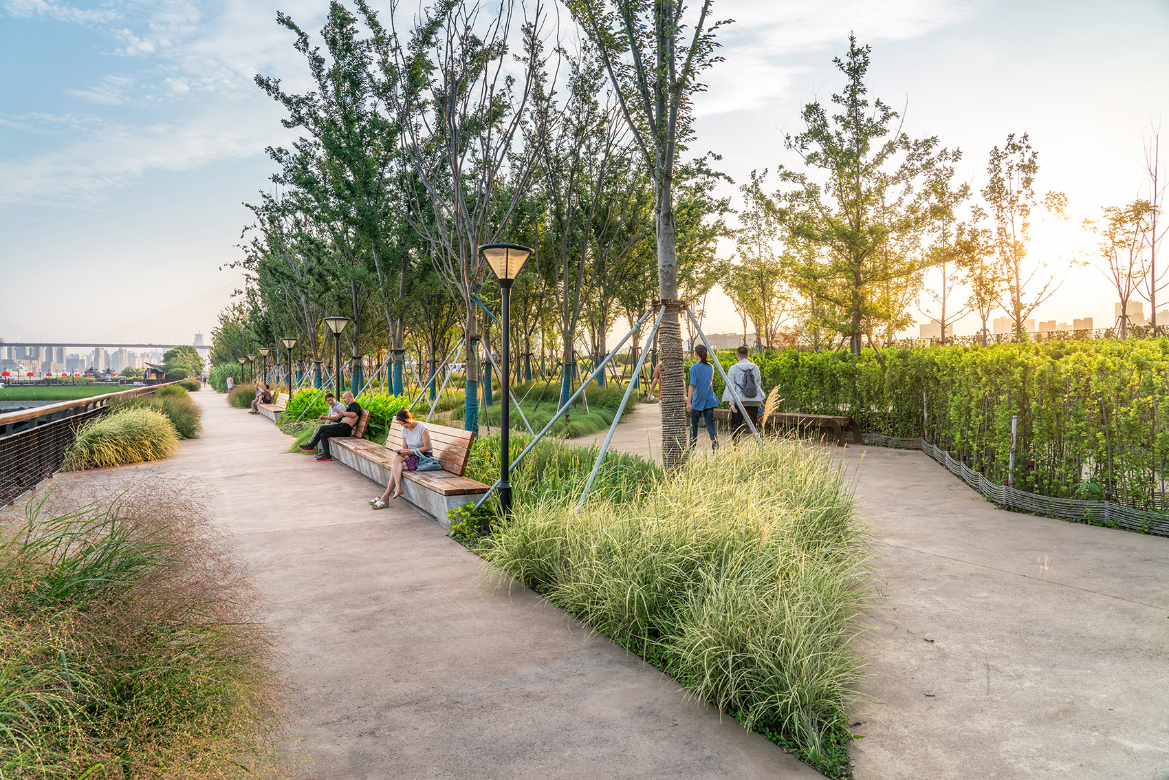 Yangpu Riverside public space (Shanghai No.12 cotton mill) by da ...