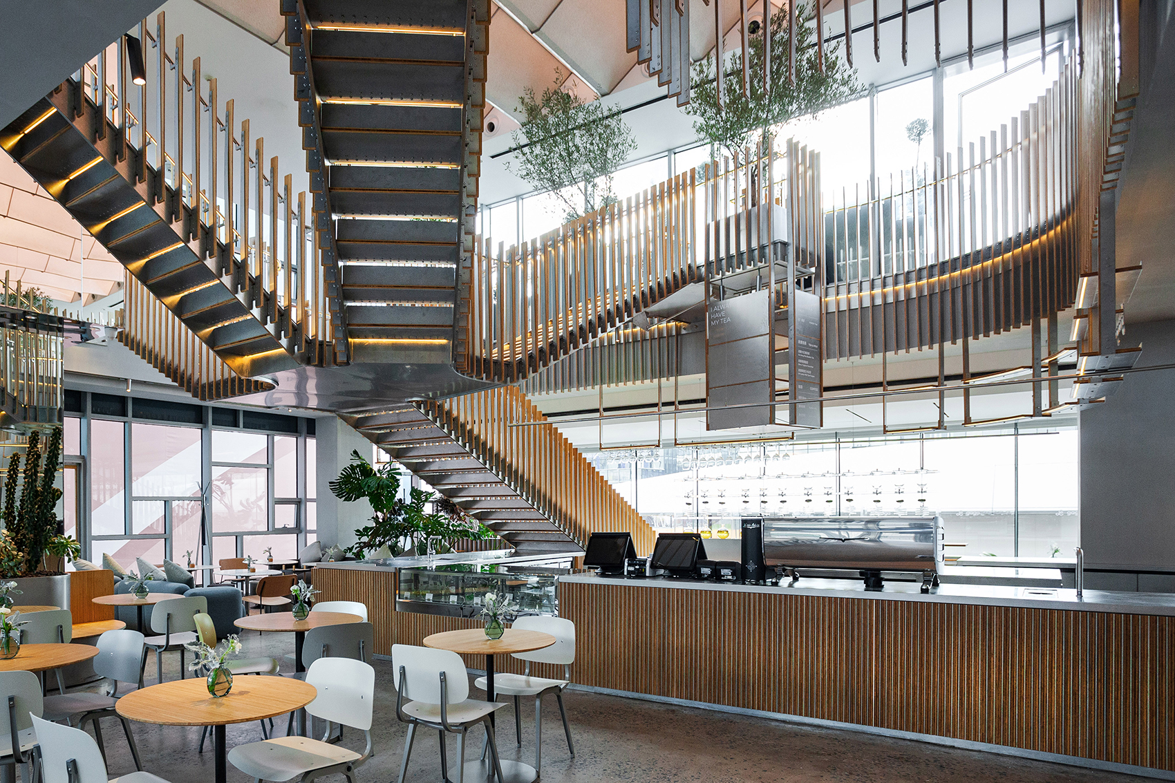 gaga flagship restaurant in Beijing by dongqi Design - 谷德设计网