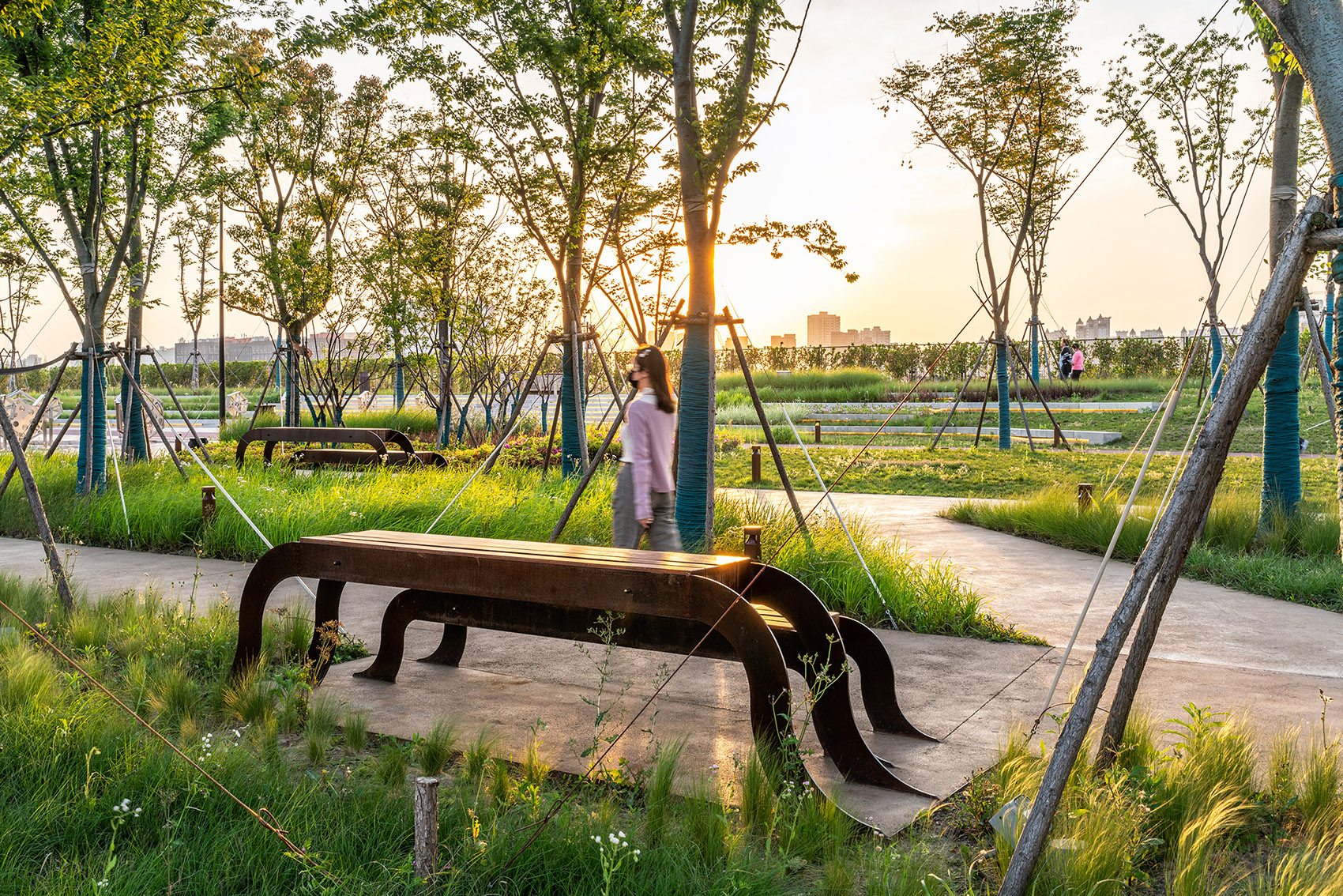 Yangpu Riverside public space (Shanghai No.12 cotton mill) by da ...