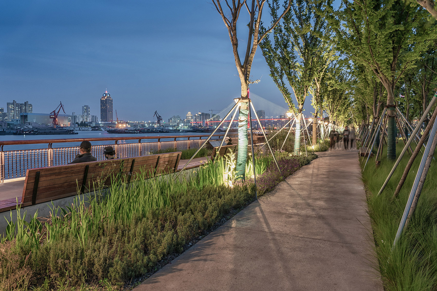 Yangpu Riverside public space (Shanghai No.12 cotton mill) by da ...