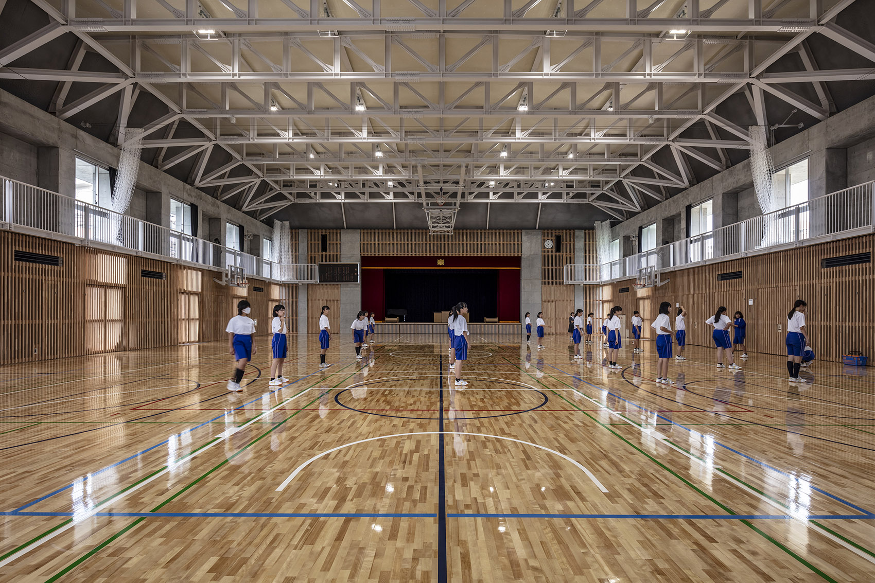 Tabata Junior High School by Coelacanth K&H Architects Inc. - 谷德设计网
