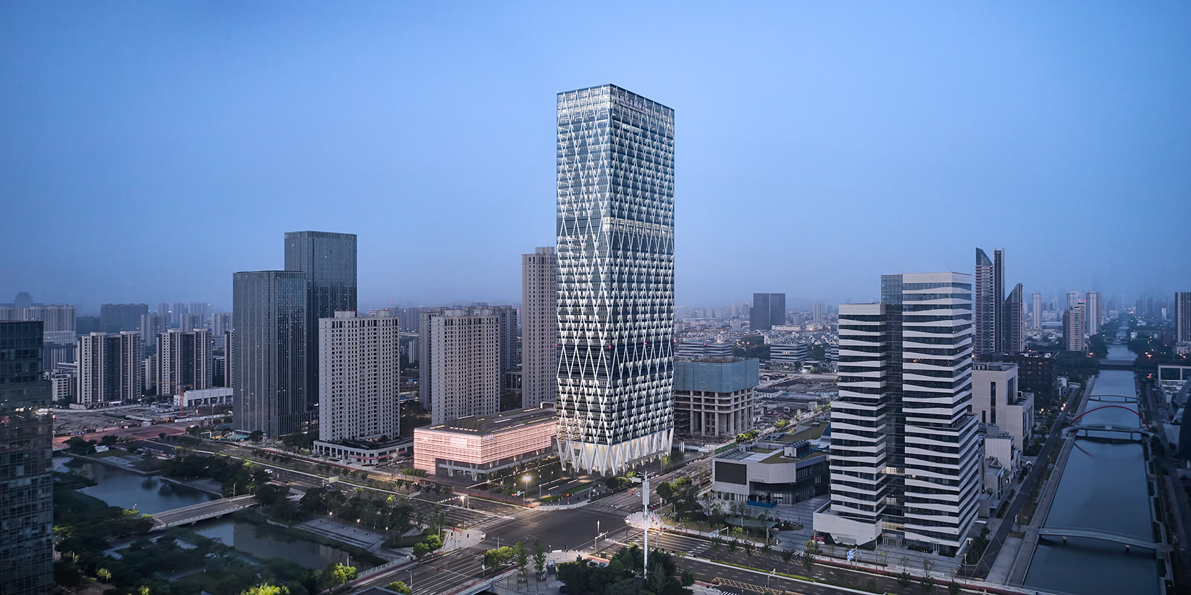 Guohua Financial Center, China by ZIAD + SOM - 谷德设计网