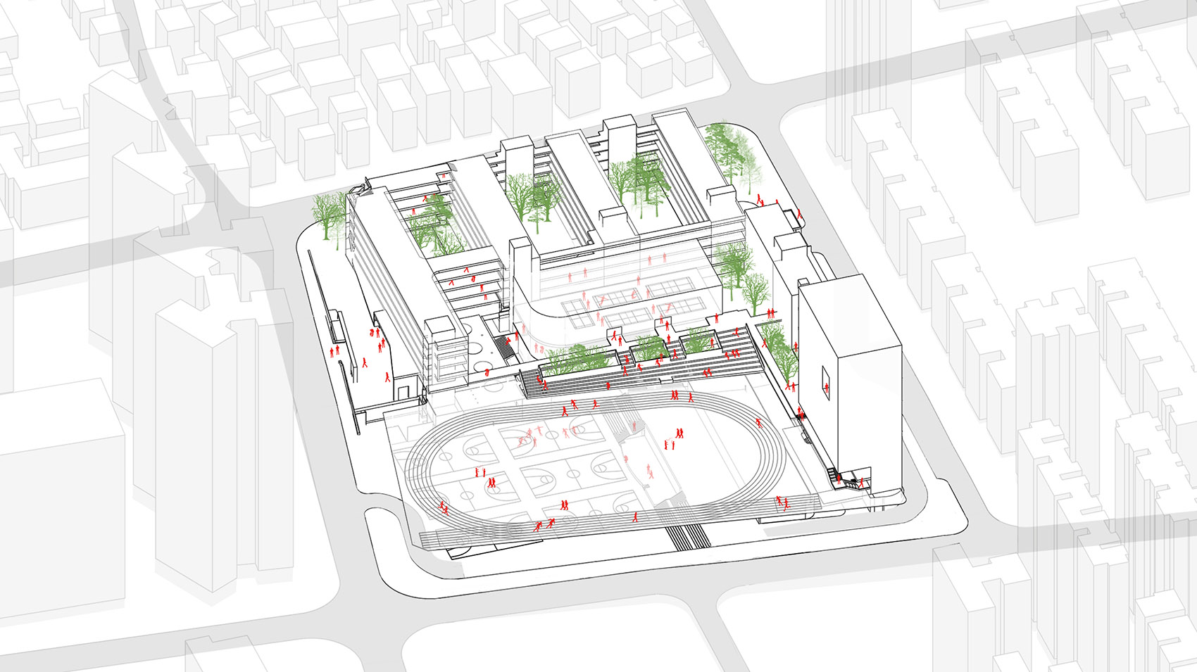 Reconstruction and extension project of Qilin Middle School, Shenzhen ...