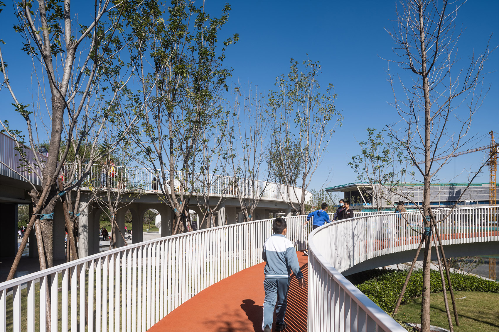 Zibo High-tech District Cultural & Sports Park, China by GVL Design ...