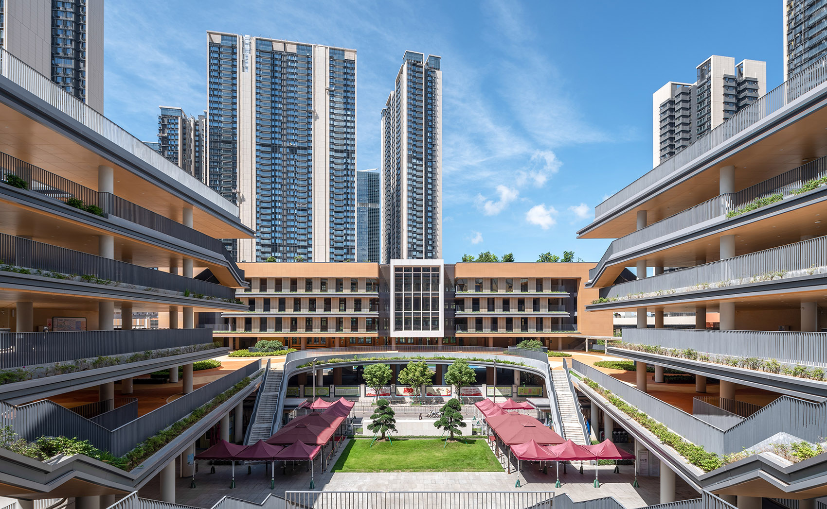 深圳外国语学校宝安学校 / 华阳国际设计集团 - 谷德设计网