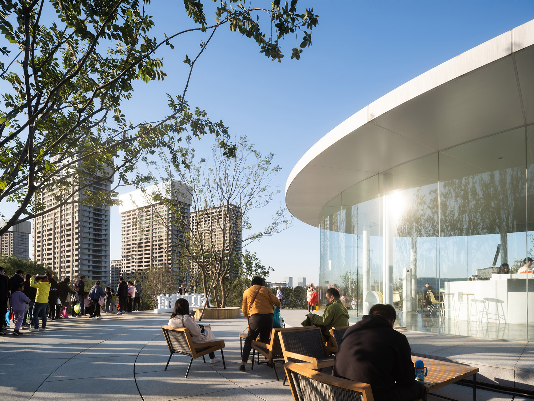 Zibo High-tech District Cultural & Sports Park, China by GVL Design ...