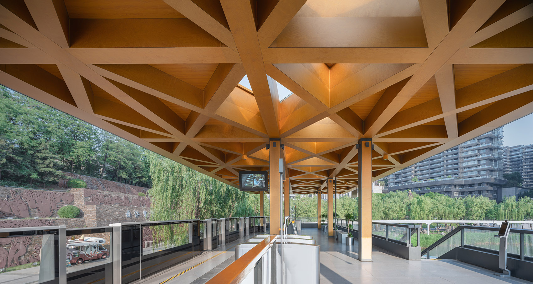 Renovation of Qujiang Sightseeing LRT Line Stations by DDB Architects ...
