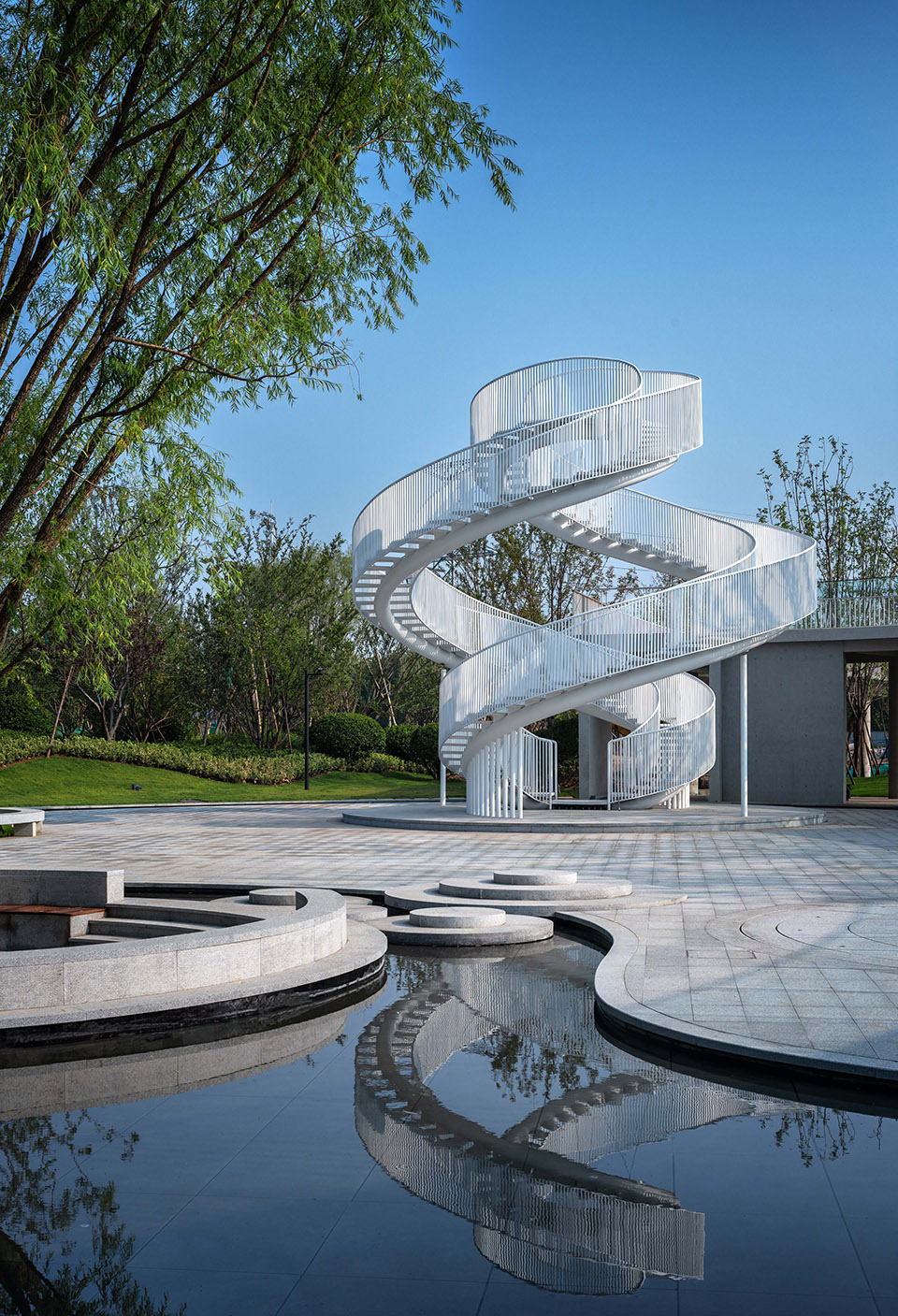 Zibo High-tech District Cultural & Sports Park, China by GVL Design ...