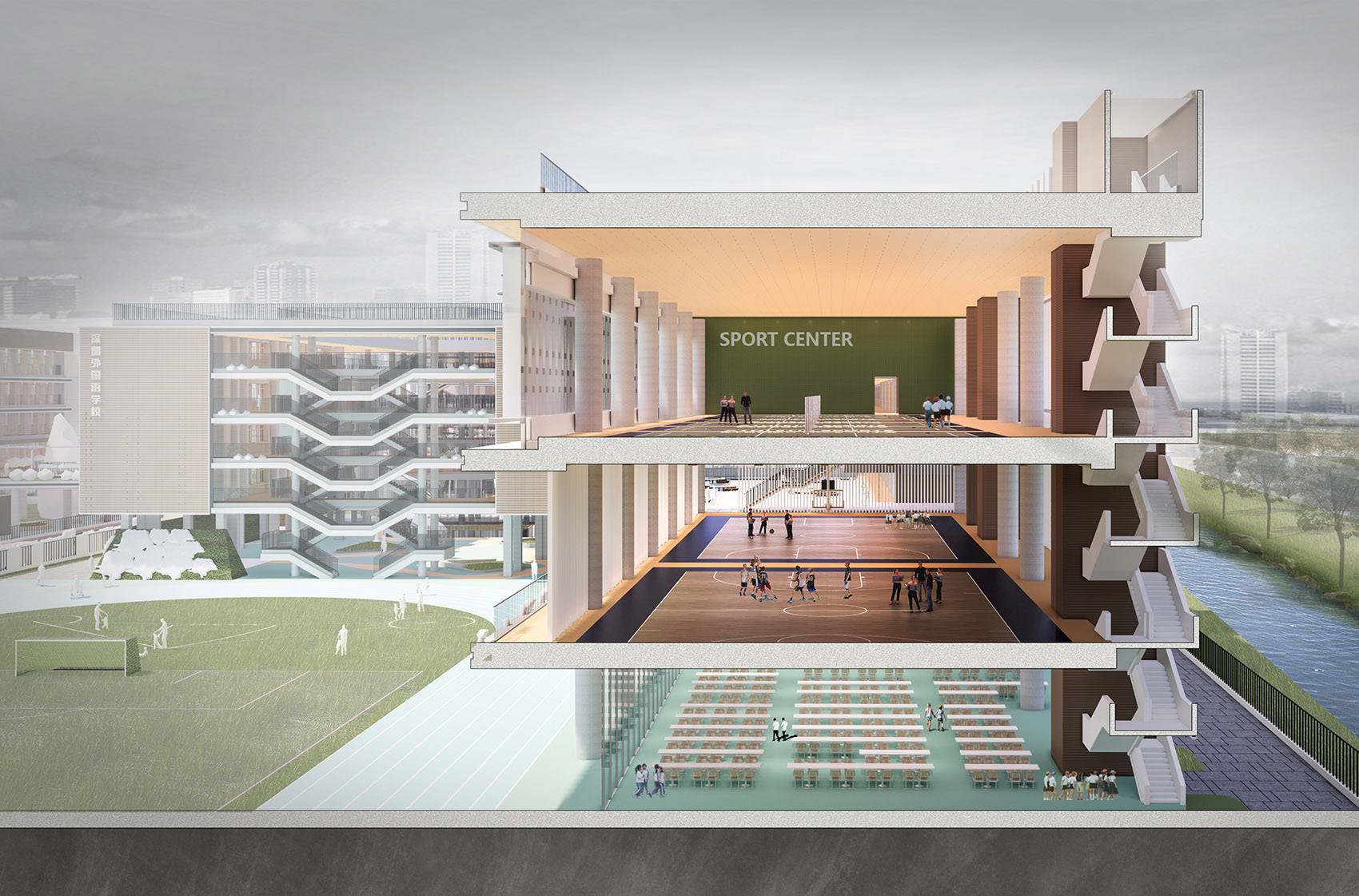 Shenzhen Foreign Language School Bao’an Campus, China by CAPOL ...