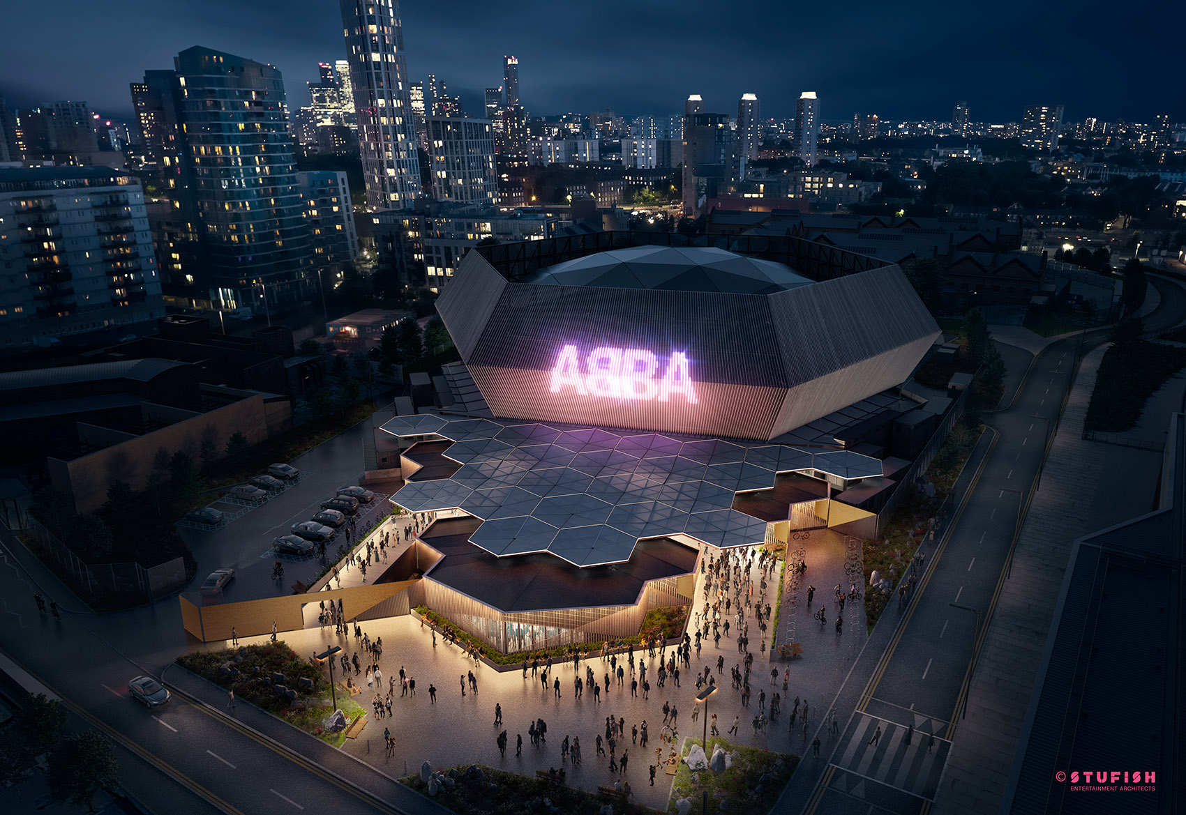 ABBA Arena by STUFISH Entertainment Architects - 谷德设计网