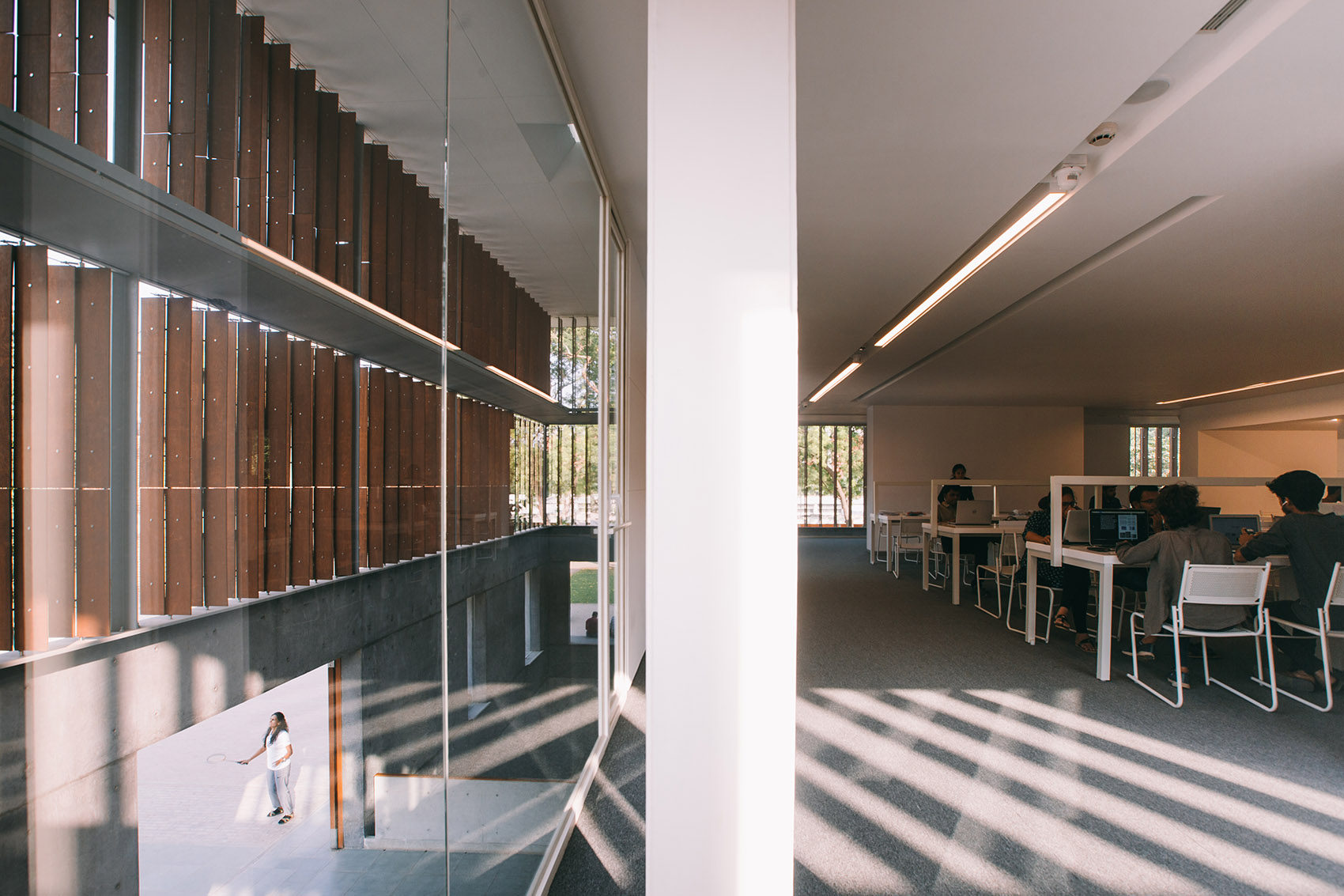 Lilavati Lalbhai Library, CEPT University, Ahmedabad by RMA Architects ...