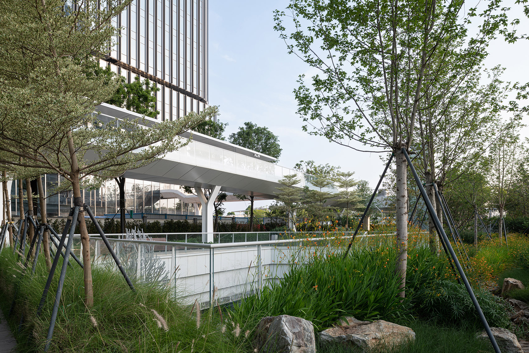 The Baywalk, a multilayered urban green corridor, the new landmark ...