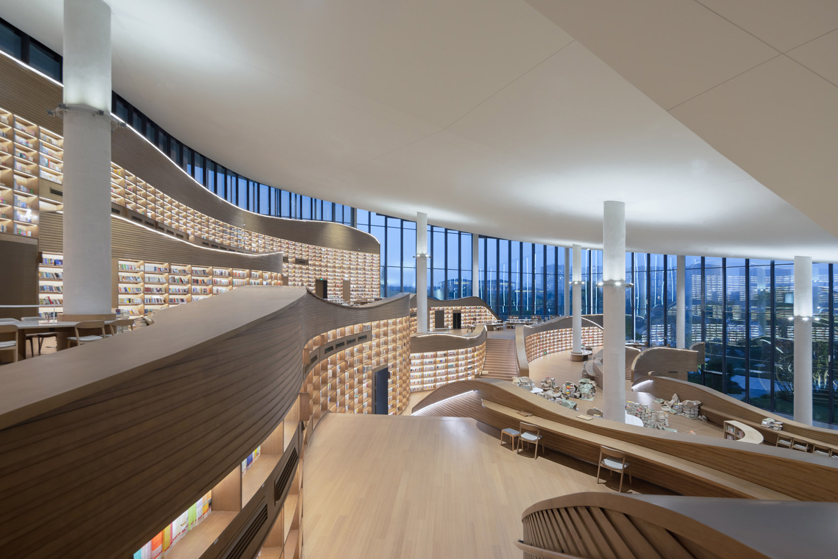 Chengdu Museum of Contemporary Art, Tianfu Library of Humanity and Art ...