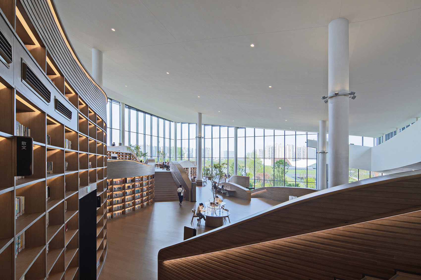 Chengdu Museum of Contemporary Art, Tianfu Library of Humanity and Art ...