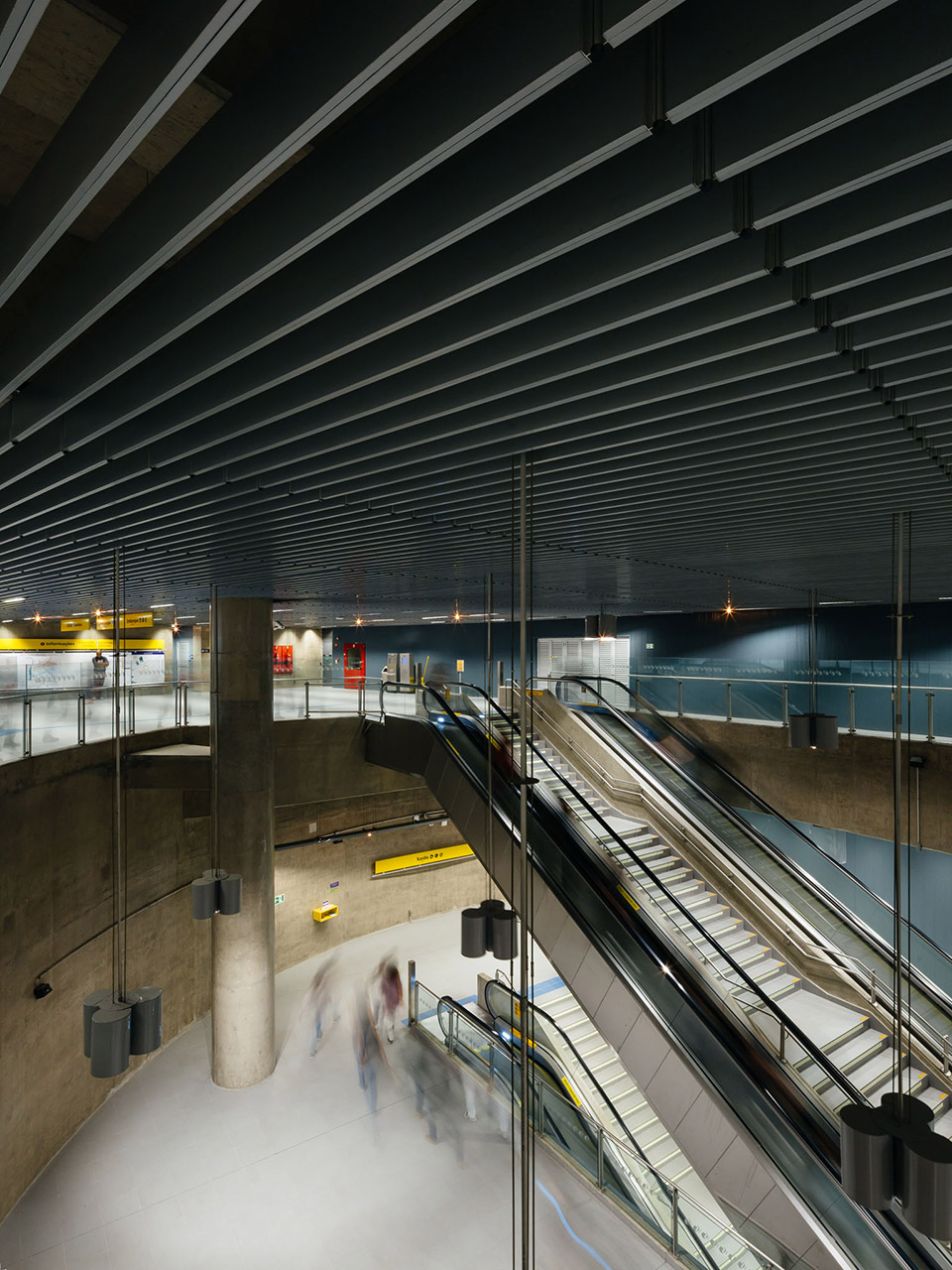 São Paulo-Morumbi Subway Station-Line 4 by 23 SUL - 谷德设计网