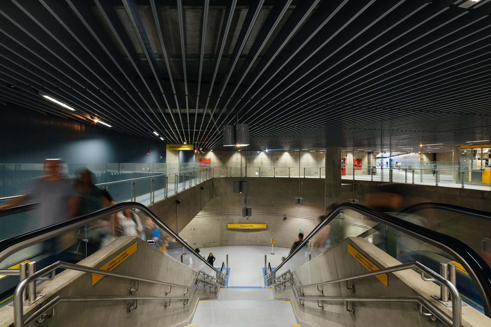 São Paulo-Morumbi Subway Station-Line 4 by 23 SUL - 谷德设计网