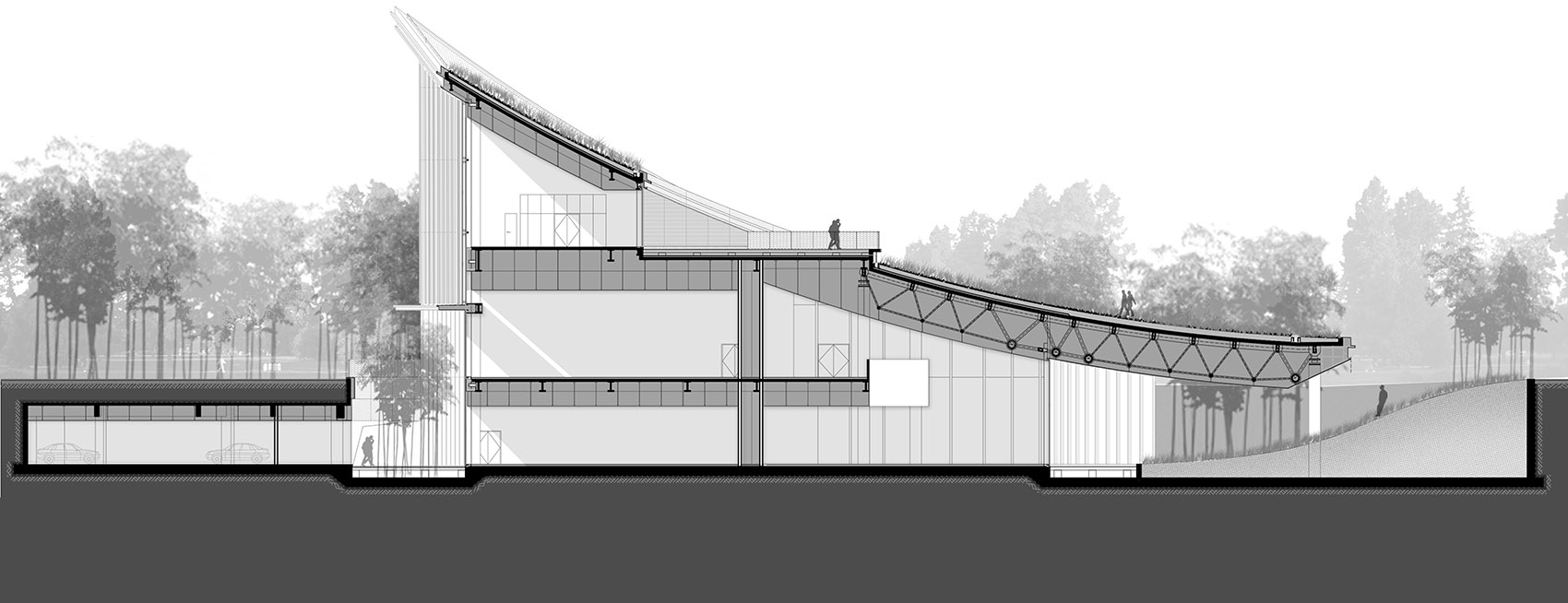 Chengdu Museum of Contemporary Art, Tianfu Library of Humanity and Art ...