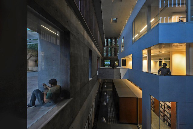 Lilavati Lalbhai Library, CEPT University, Ahmedabad by RMA Architects ...